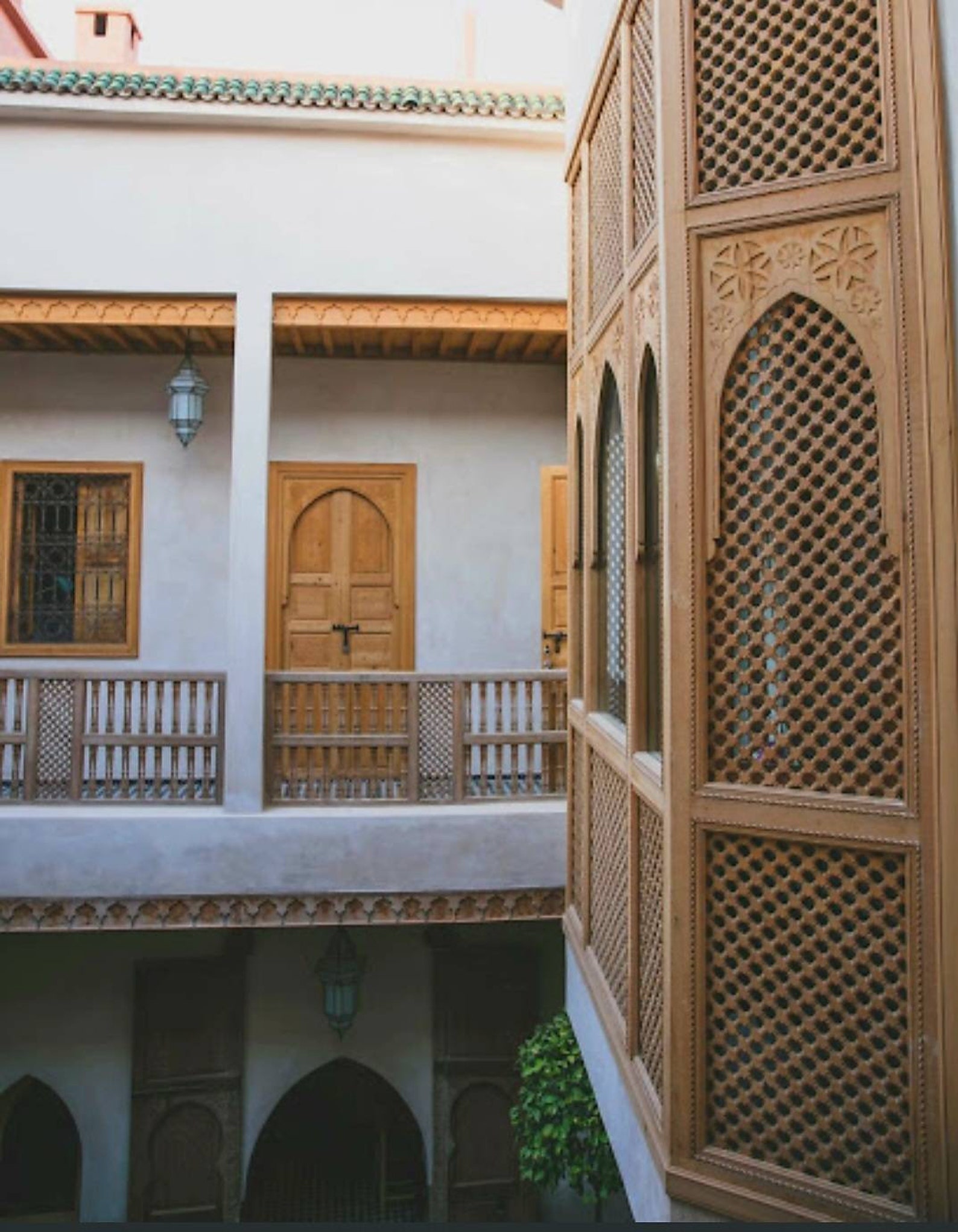 Riad Wooden Moroccan Double Door Interior/exterior Handmade Vintage ...