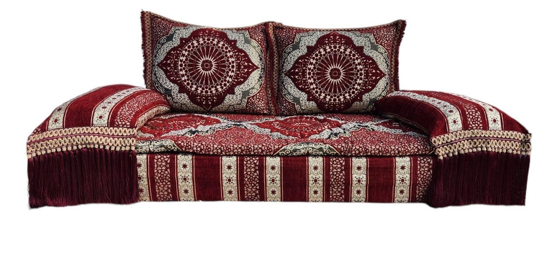 Arabian Seating Sofa, Middle Eastern Sofa, Andalusian Sofa, Arabic ...