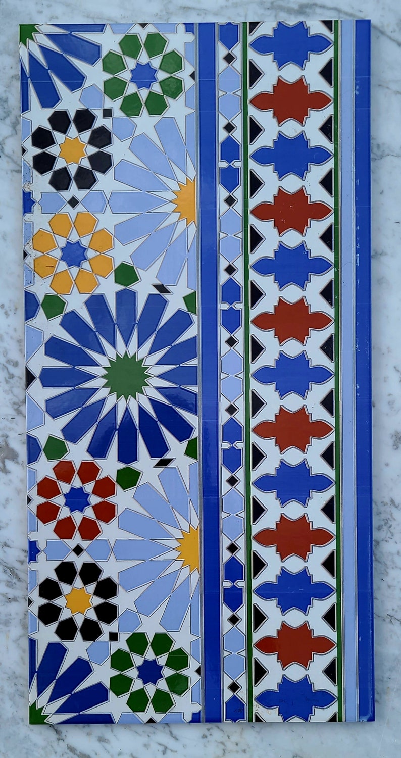 Palace Pack Andalusian Ceramic Tile, Moroccan Kitchen Tile, Bathroom ...