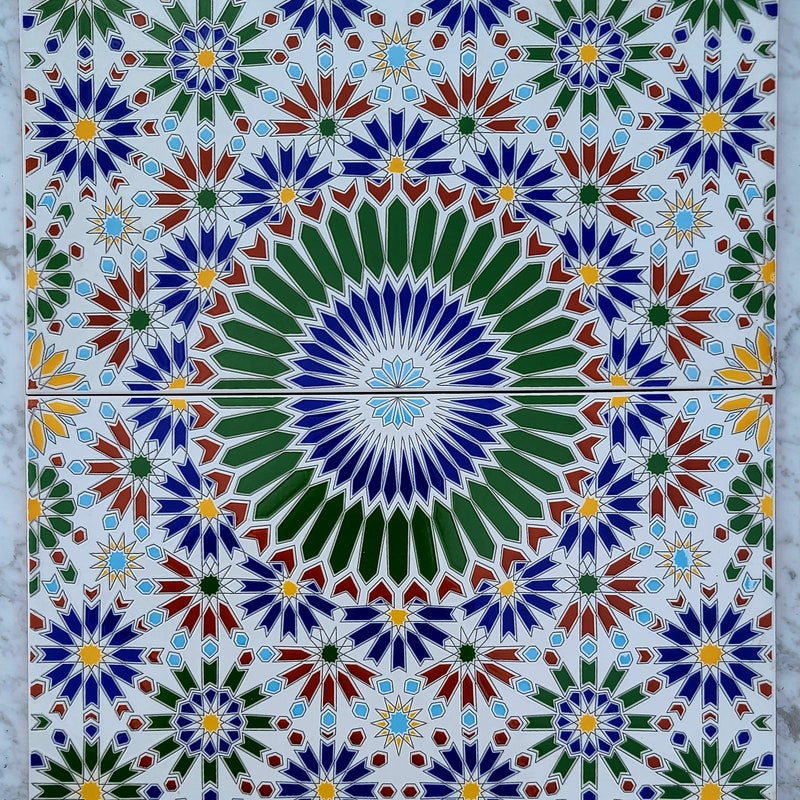 Spanish Ceramic Tile - Etsy