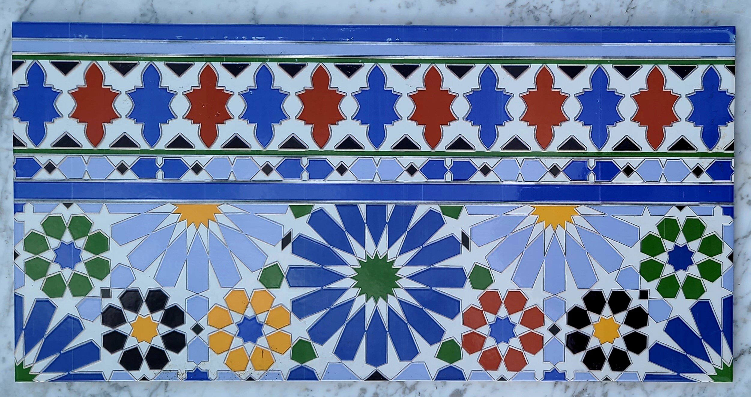 Palace Pack Andalusian Ceramic Tile, Moroccan Kitchen Tile, Bathroom ...
