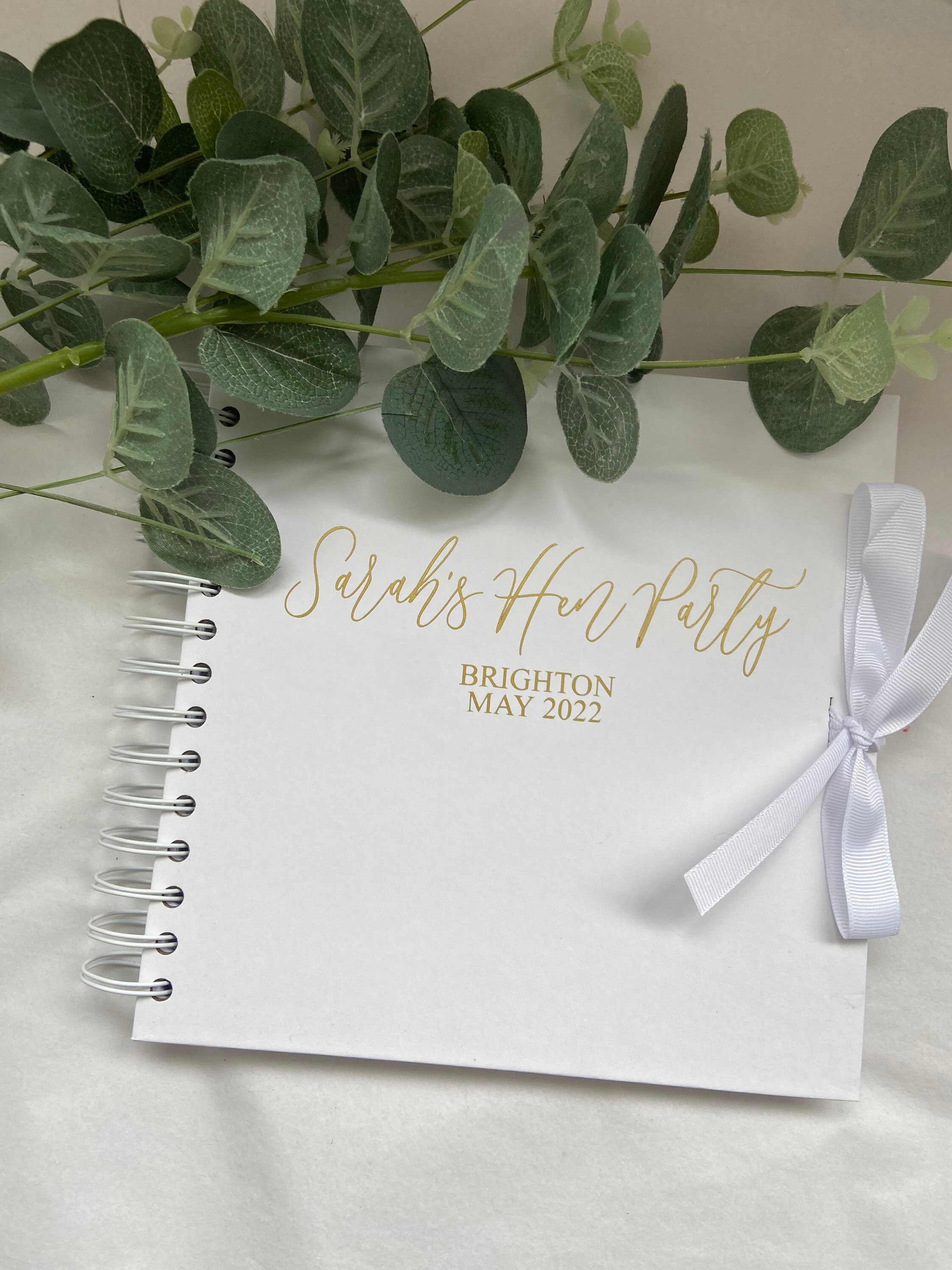 Personalised Hen Party Memory Book Personalised Scrapbook | Etsy UK