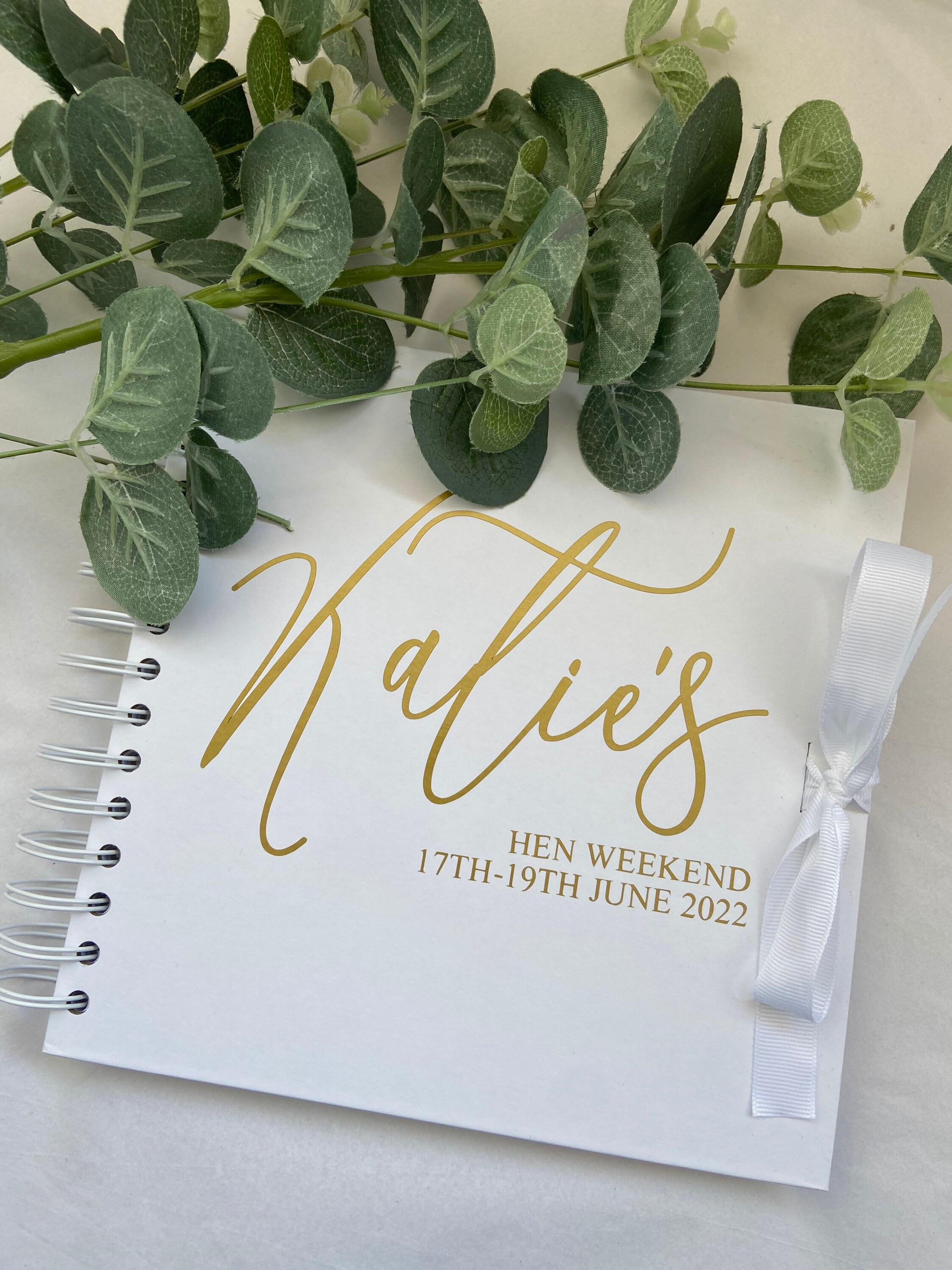 Personalised Hen Party Memory Book Personalised Scrapbook - Etsy UK