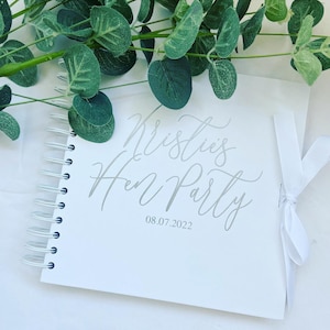Personalised Hen Party Memory Book, Personalised Scrapbook, Photo Book ...