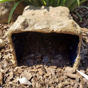 Stone Tunnel Cave for Pond Koi, Goldfish, Turtles, Tortoises, and Other ...