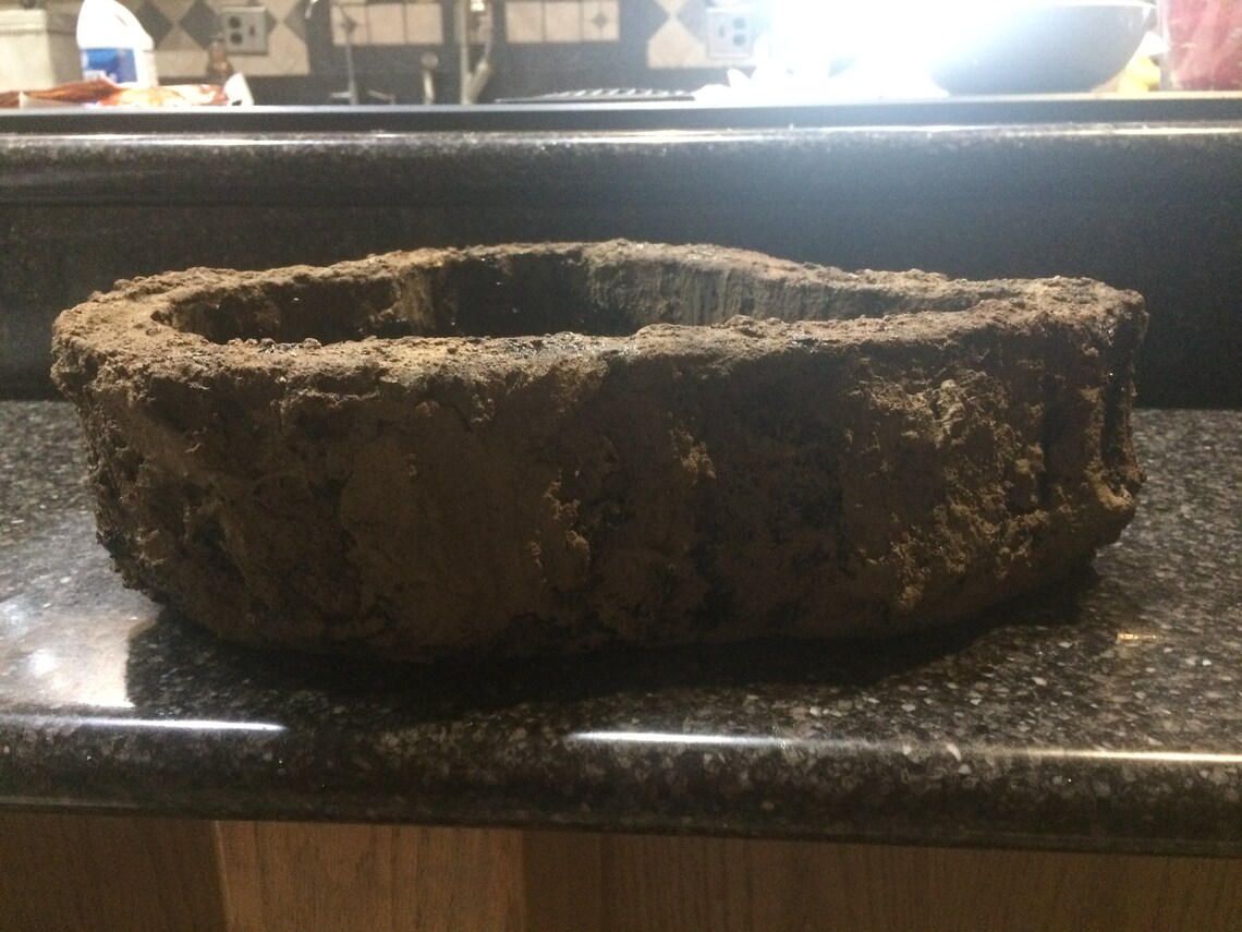 Heart Shaped Realistic Tree Stump Planter Outdoor Lightweight - Etsy