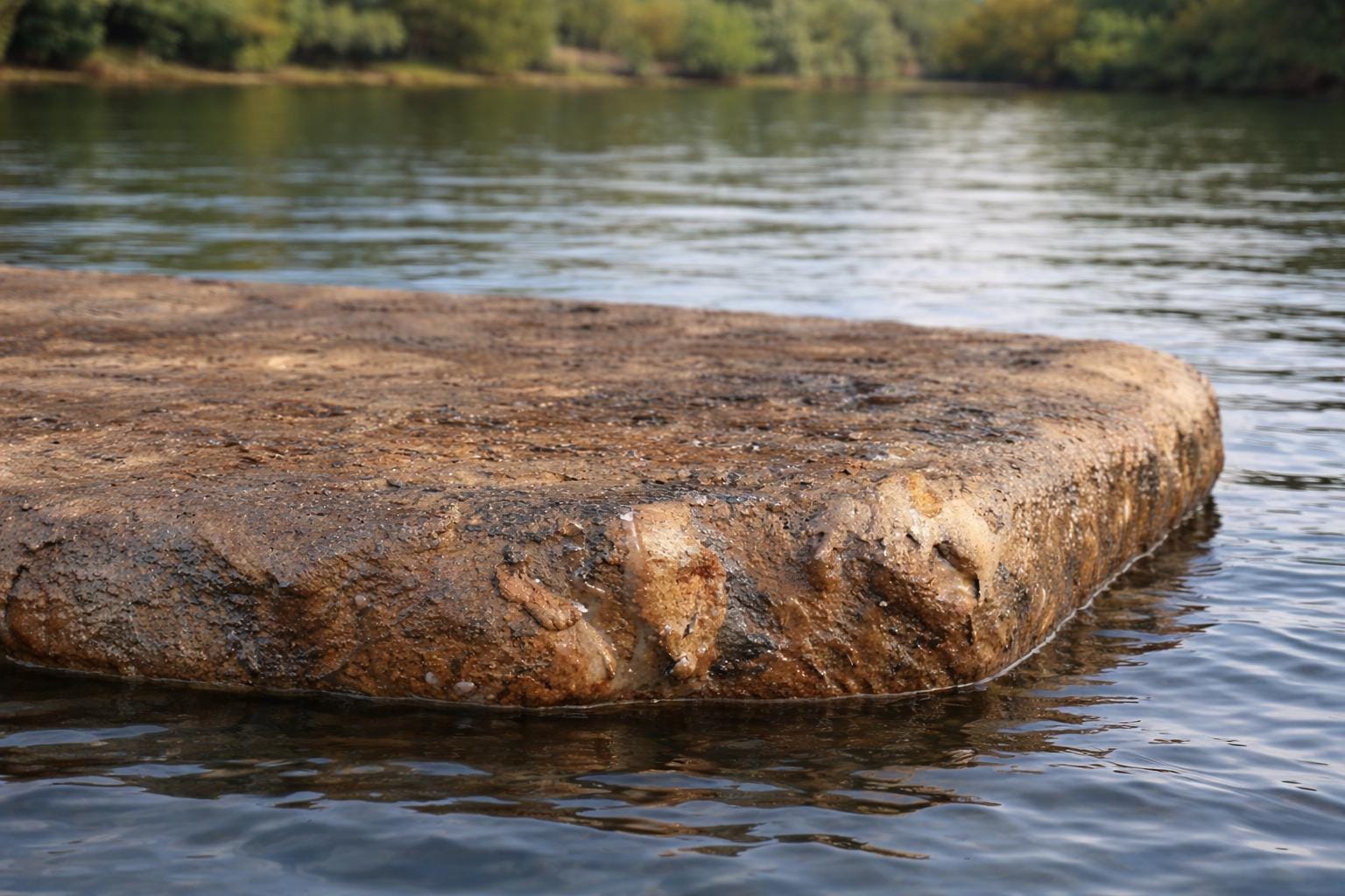 Extra Large Turtle Floating Island, Basking Platform, Faux Stone Pond ...