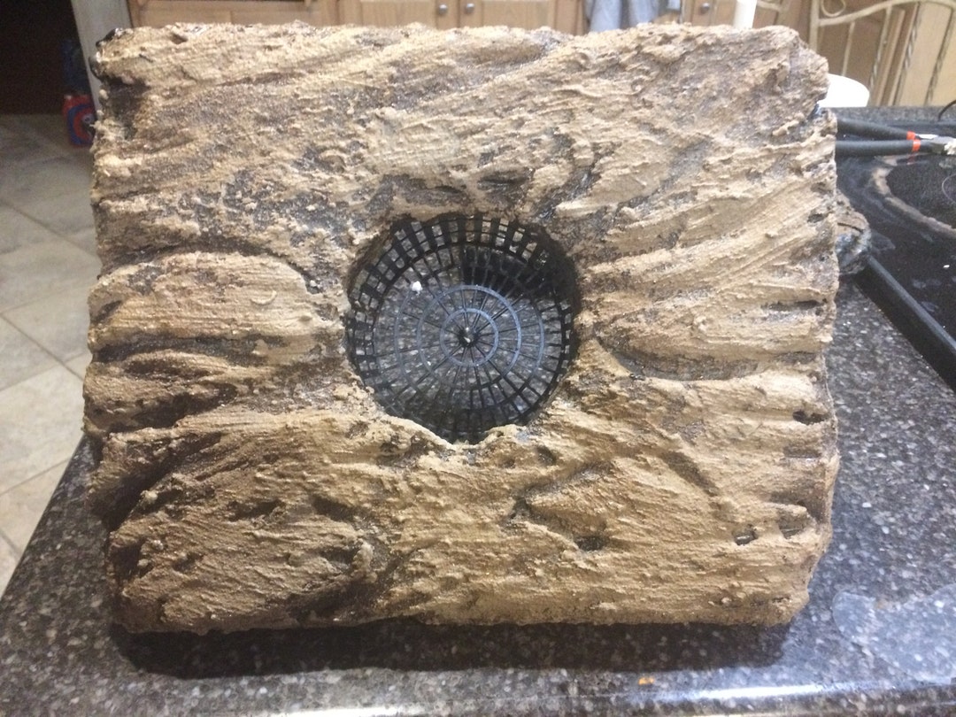 Floating Aquatic Bark Pond Planter, Frog Pond Float, Butterfly ...