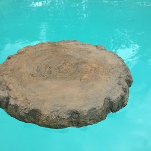 Turtle Basking Raft, Faux Bark Floating Dock, Pond Decor - Etsy