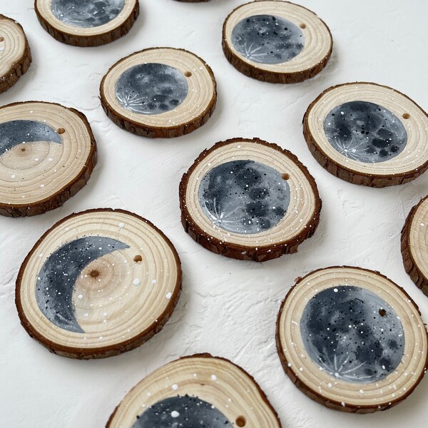 Crescent Moon Slices - Etsy