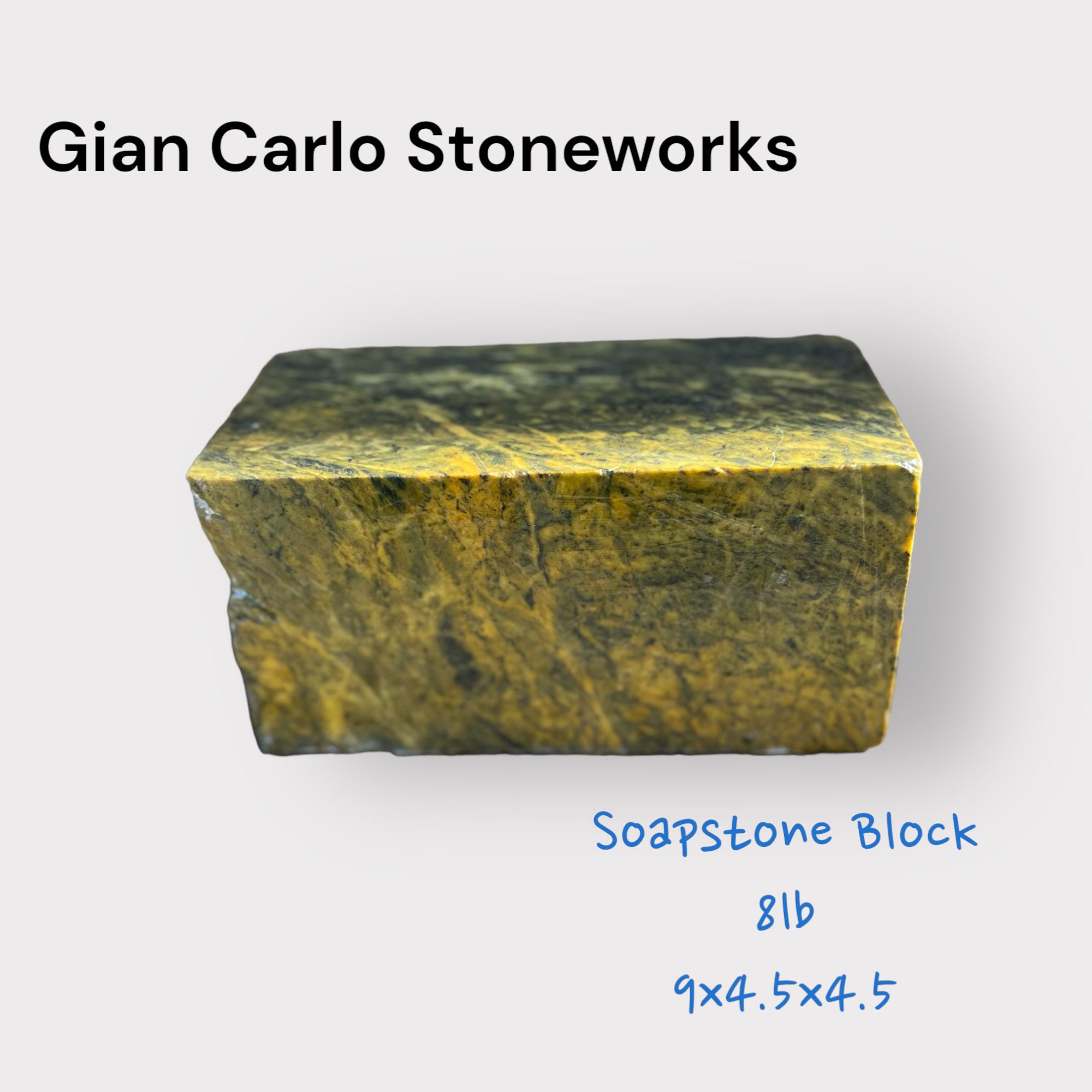 20lb Soapstone Block for Carving-yellow Mix - Etsy
