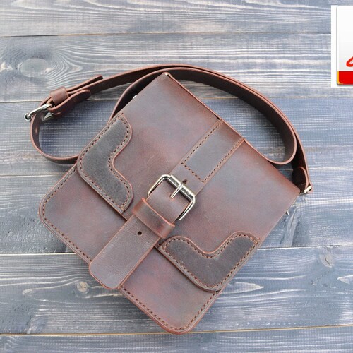 Leather Bag Pattern PDF Files Satchel Bag Pattern with How | Etsy