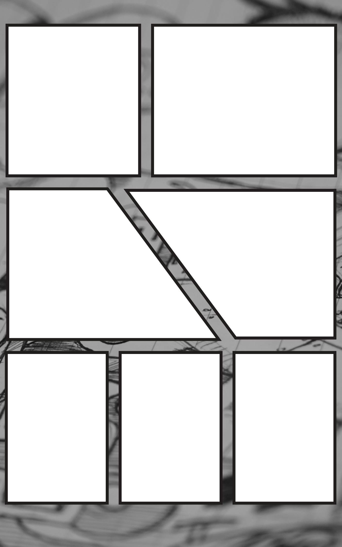Editable Comic Storyboard Template - Etsy UK