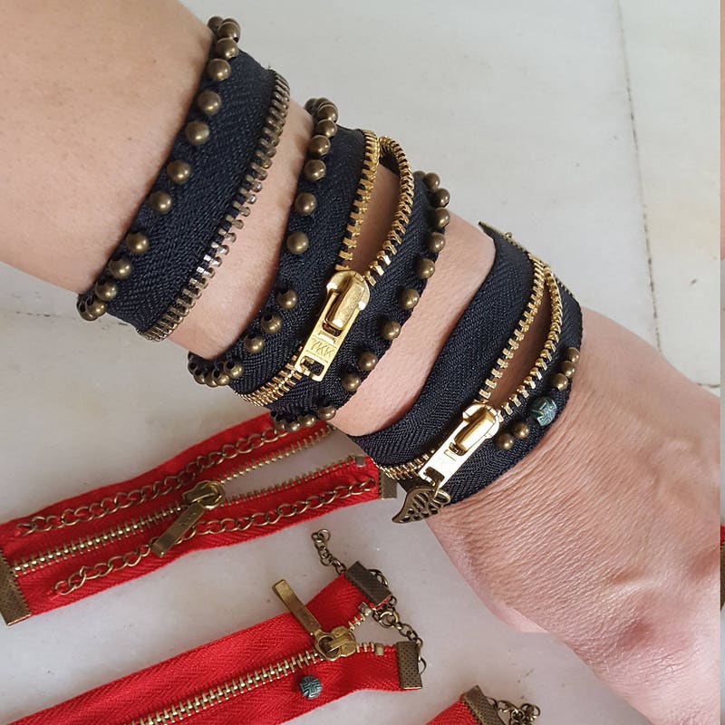 Zipper Bracelet - Etsy