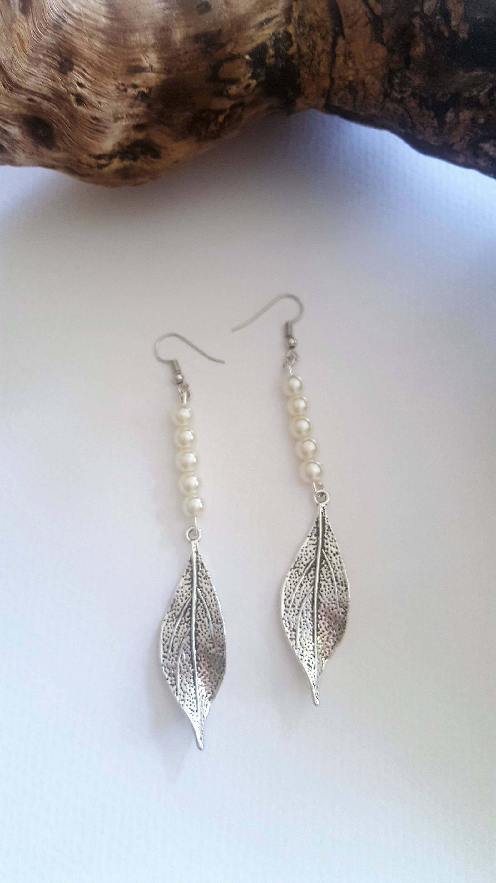 Elegant Party Earrings Gift For Her Long Pearl Earrings | Etsy