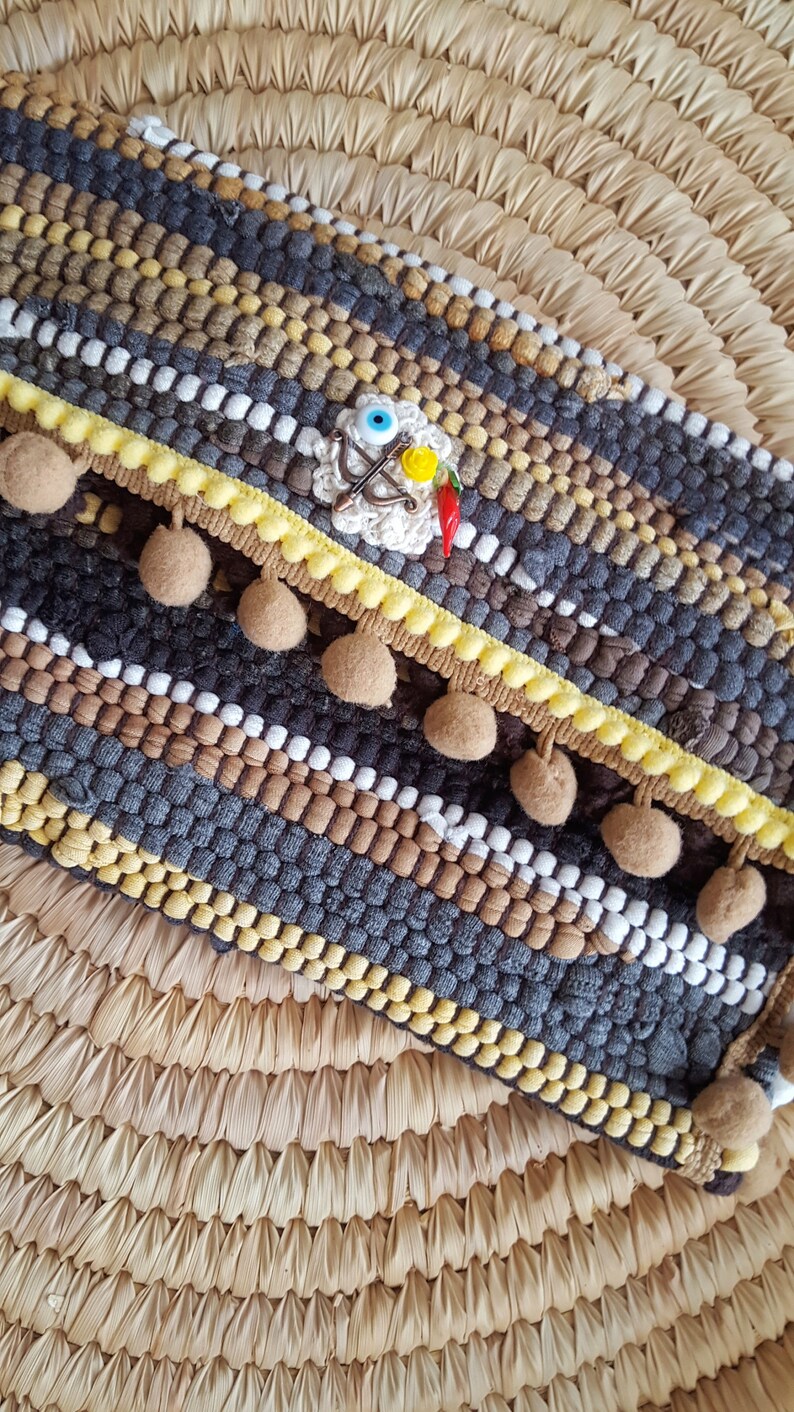 Kourelou Clutch Bag Boho Purse Festival Hippie Clutch. - Etsy