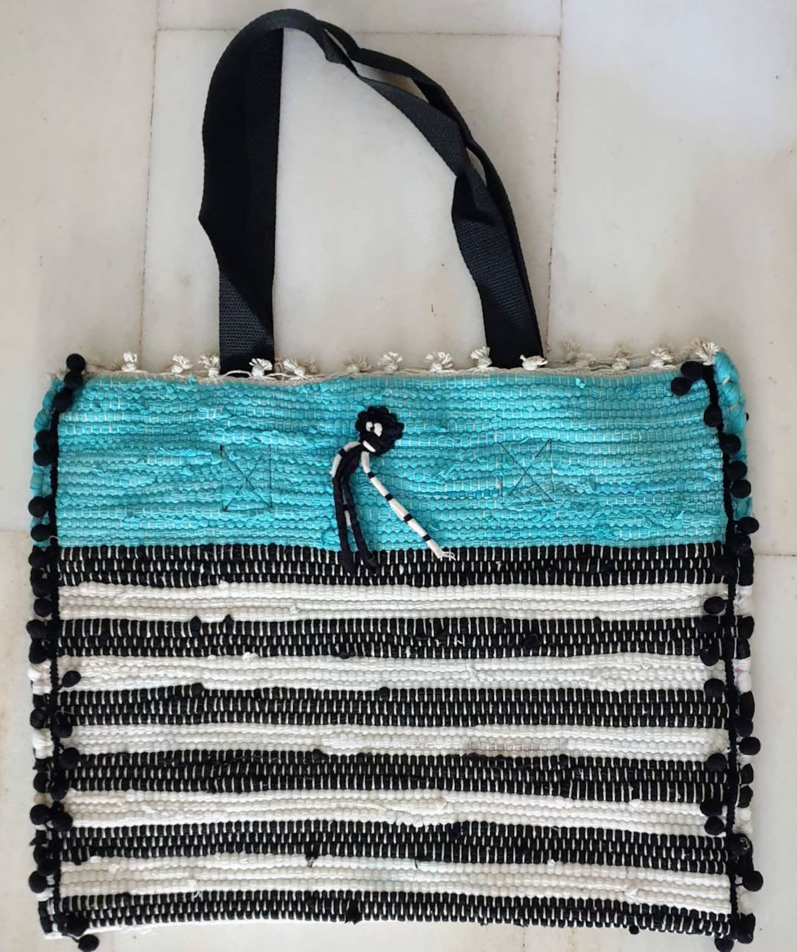 Boho Kourelou Bag, Hippie Handmade Bag, Ethnic Cotton Bag - Etsy