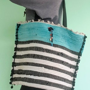 Boho Kourelou Bag, Hippie Handmade Bag, Ethnic Cotton Bag - Etsy