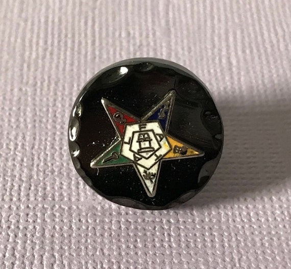 Vintage Order of the Eastern Star Tie tack, handmade… - Gem