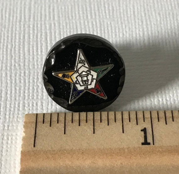 Vintage Order of the Eastern Star Tie tack, handmade… - Gem