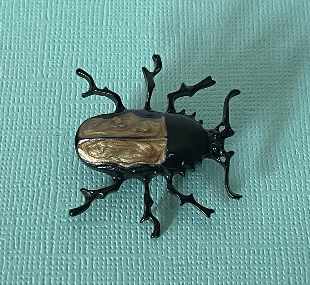 Brown Roach Brooch Roach Pin Beetle Pin Bug Jewelry - Etsy Australia