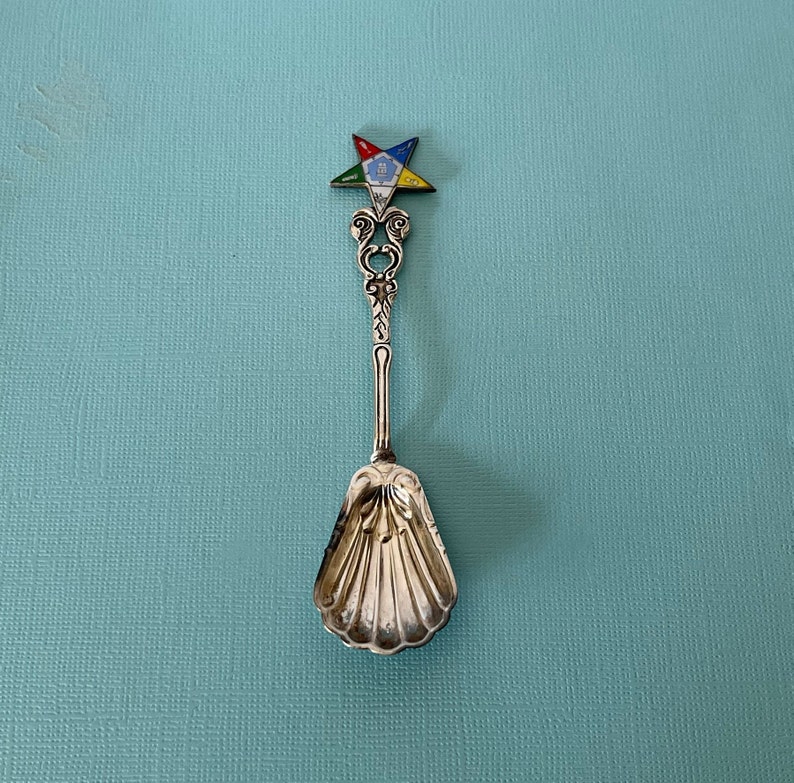 Vintage Order of the Eastern Star Collectible Spoon, Eastern Star ...