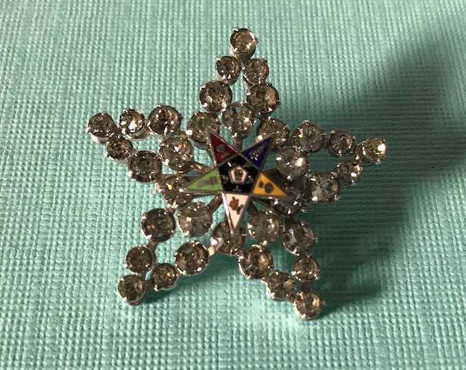 Vintage Order of the Eastern Star Pin Order of the Eastern | Etsy