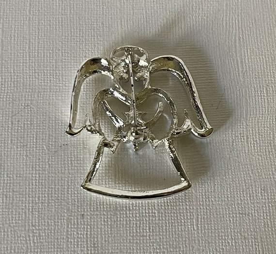 Large vintage angel with halo pin, angel pin, angel b… - Gem