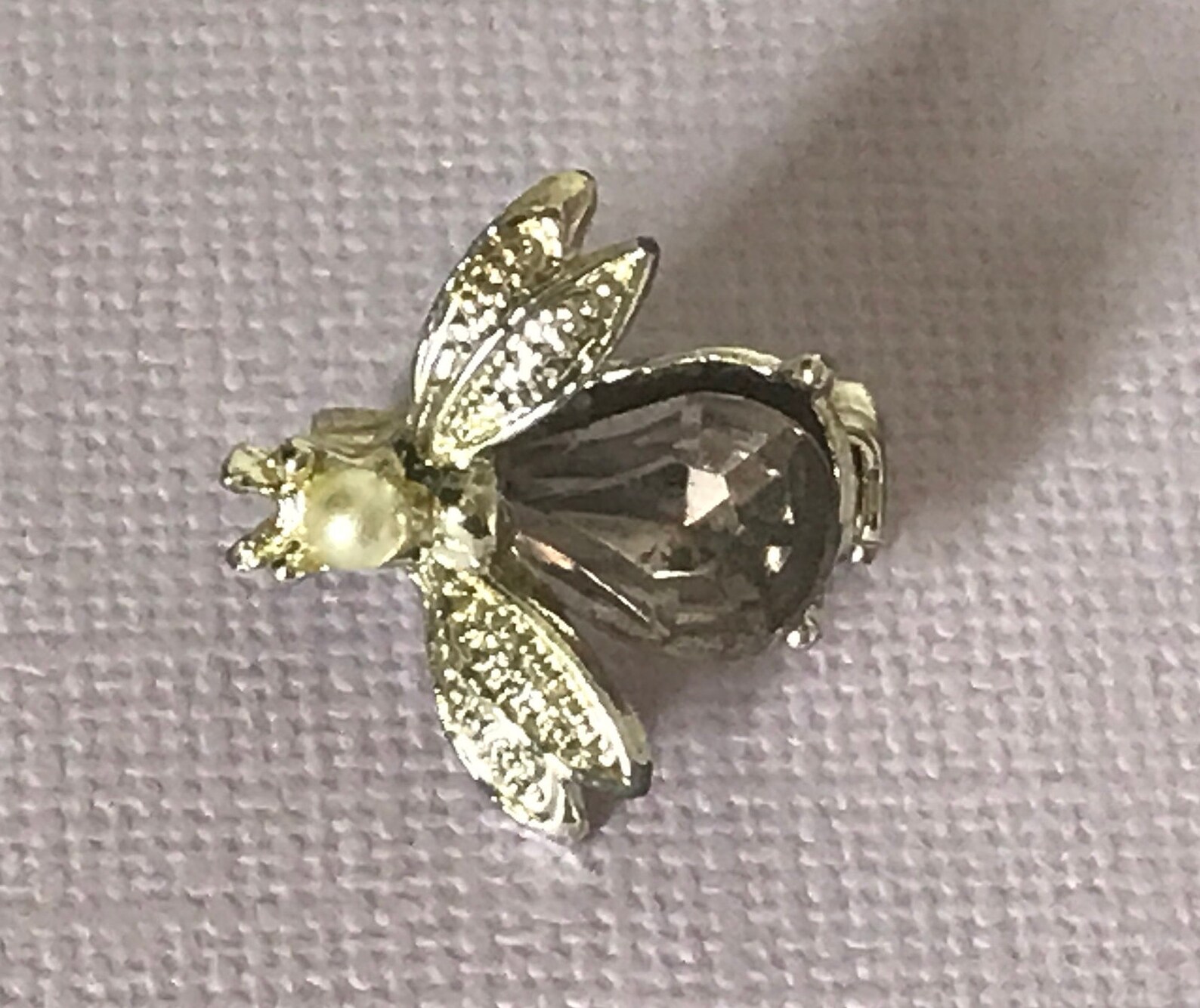 Vintage Purple Bee Pin Light Purple Bee Pin Fly Pin Faux | Etsy