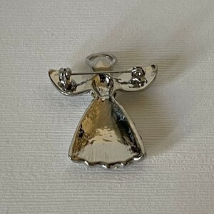 Rhinestone Angel Pin With Halo, Guardian Angel Pin, Heavenly Angel Pin ...