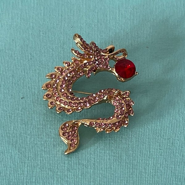 Dragon Brooch - Etsy