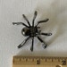 Black Rhinestone Spider Pin Halloween Spider Pin Spider - Etsy