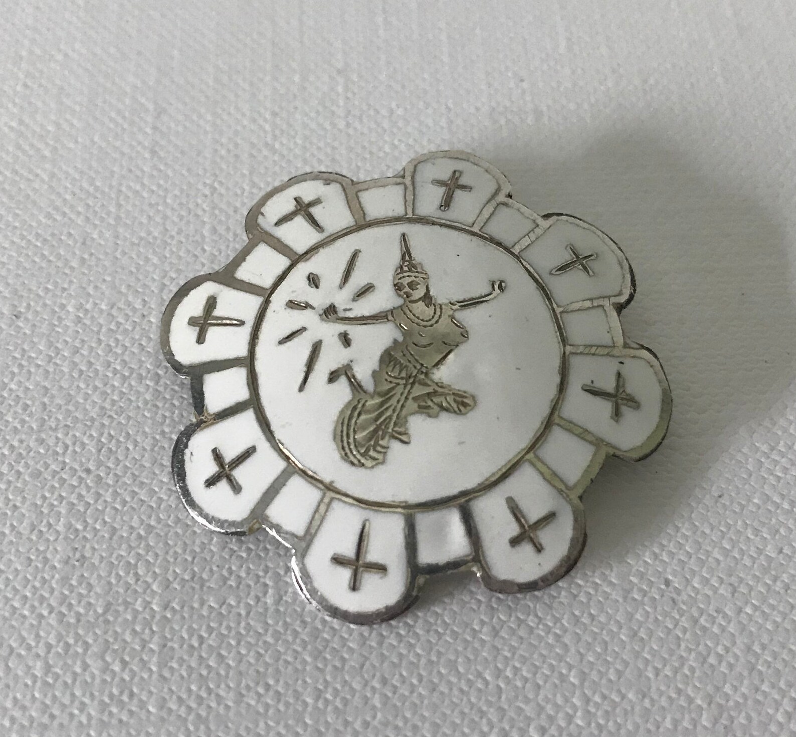 Vintage Siam Sterling Silver Pin Signed Siam 925 Sterling | Etsy