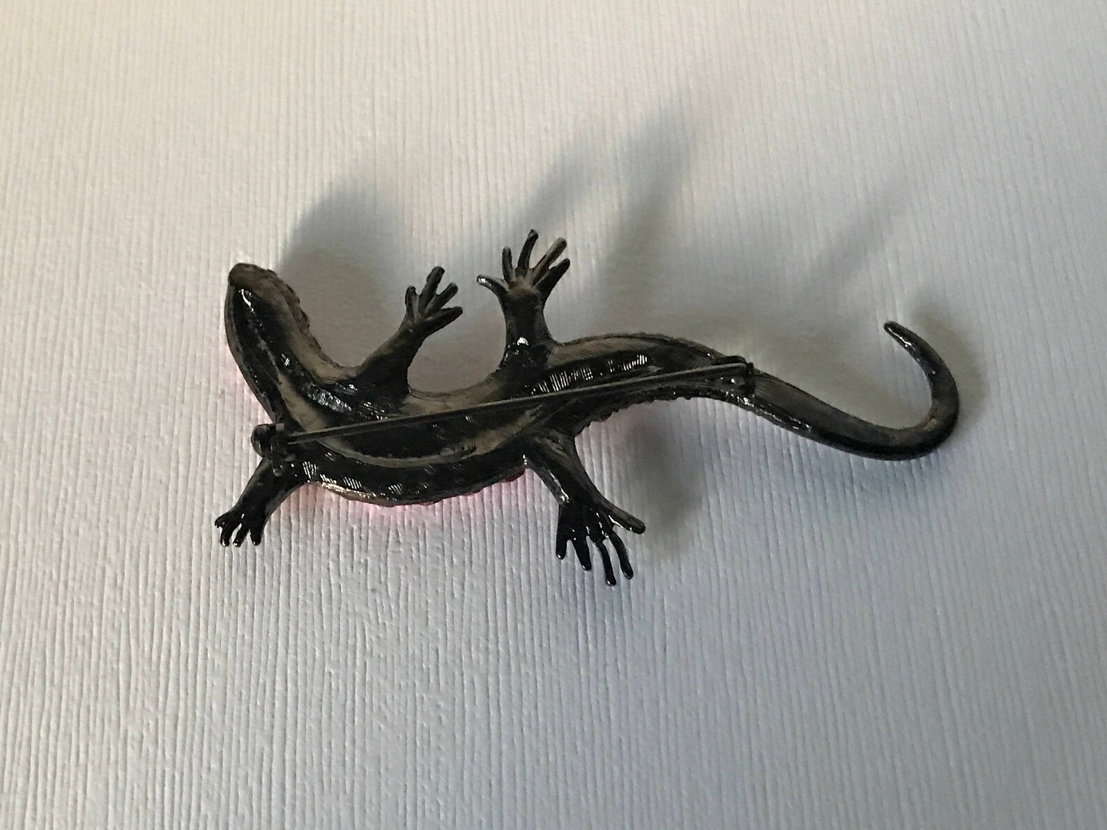 Rhinestone Lizard Brooch Rhinestone Lizard Pin Pink Lizard | Etsy