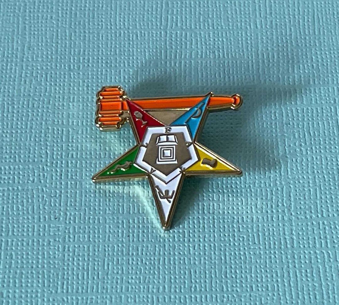 Vintage Order of the Eastern Star Brooch, Past Worth Matron, Eastern ...