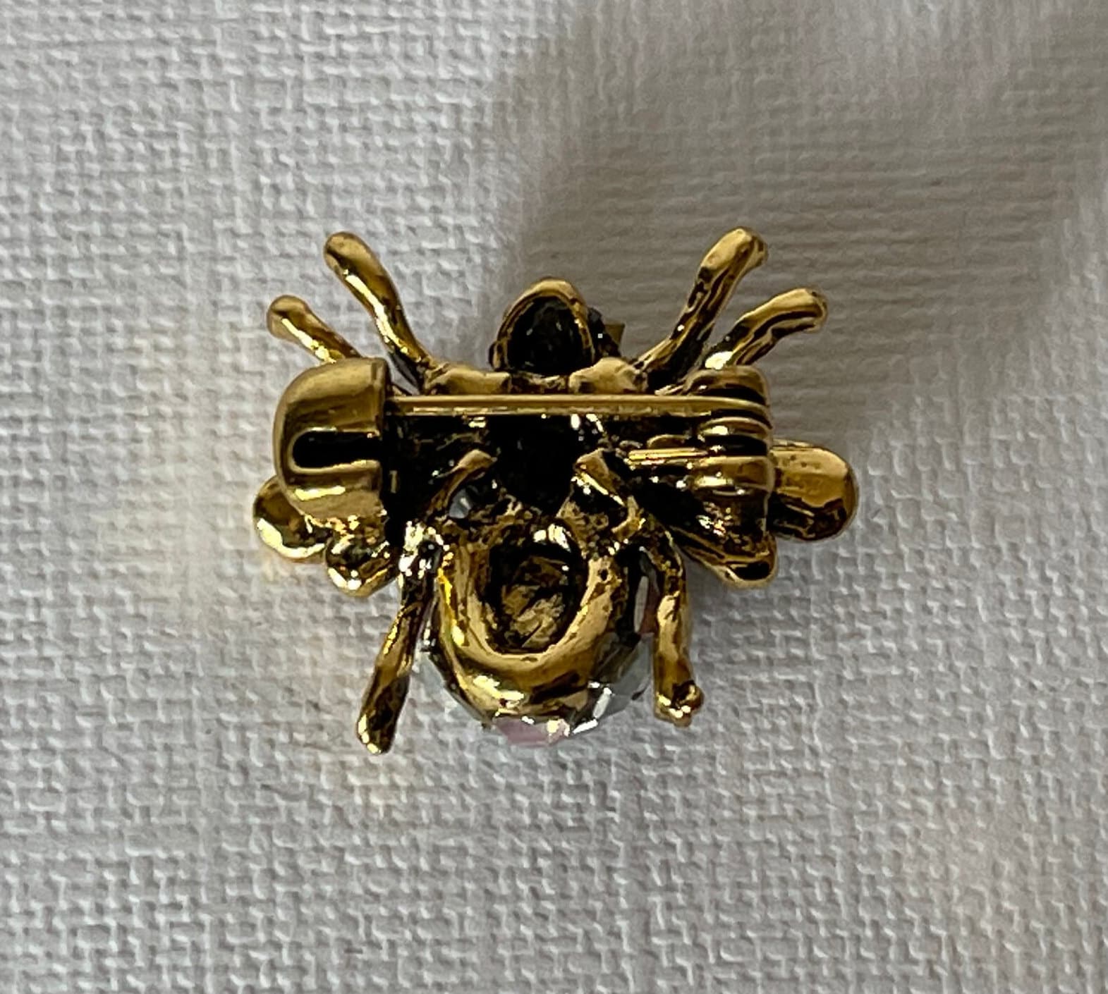 Rhinestone Bee Pin Blue and Purple Bee Pin Bumble Bee Pin - Etsy