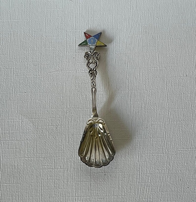 Vintage Order of the Eastern Star Collectible Spoon, Eastern Star ...
