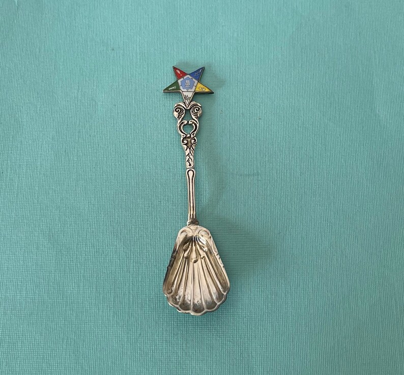 Vintage Order of the Eastern Star Collectible Spoon, Eastern Star ...