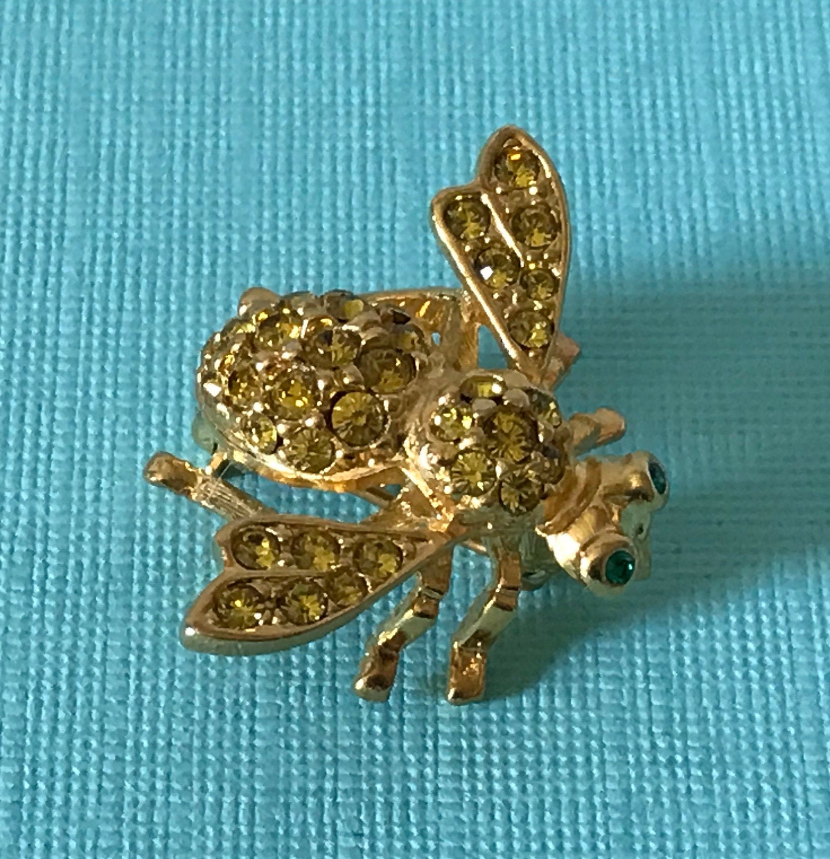 Vintage Joan Rivers Bee Pin Signed Joan Rivers Bee Brooch | Etsy