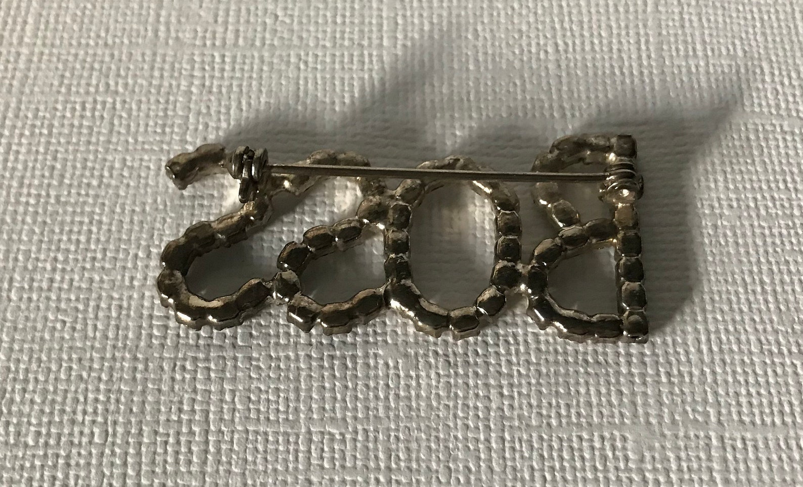 Vintage rhinestone boss brooch boss pin manager pin | Etsy