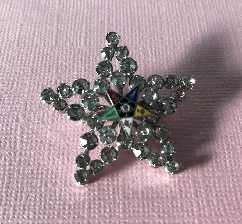 Vintage Order of the Eastern Star pin Order of the Eastern | Etsy