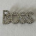 Vintage Rhinestone Boss Brooch, Boss Pin, Manager Pin, Supervisor Pin ...