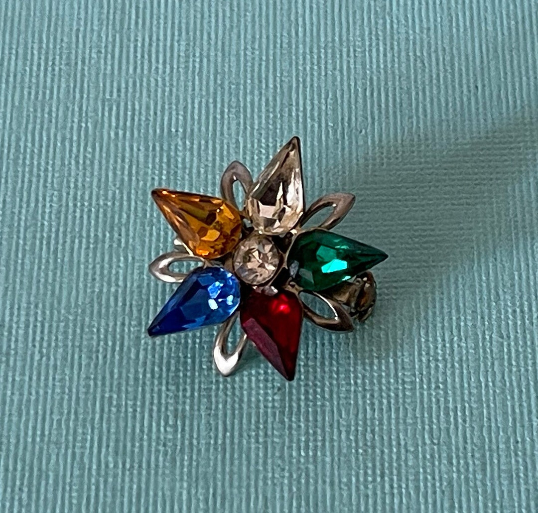 Vintage Eastern Star Pin, Order of the Eastern Star Brooch, OES ...