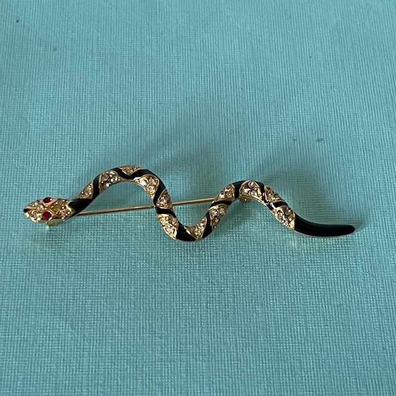 Snake Pin - Etsy