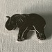 Elephant Pin Silver Tone Elephant Pin Elephant Jewelry - Etsy