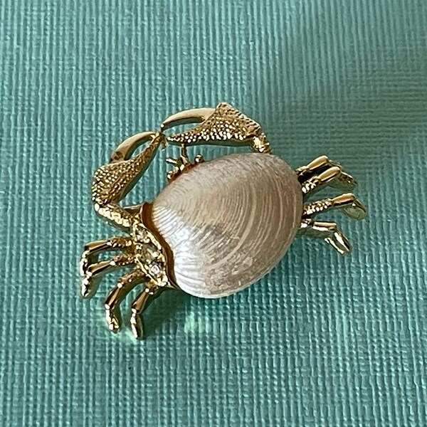 Crab Pin - Etsy