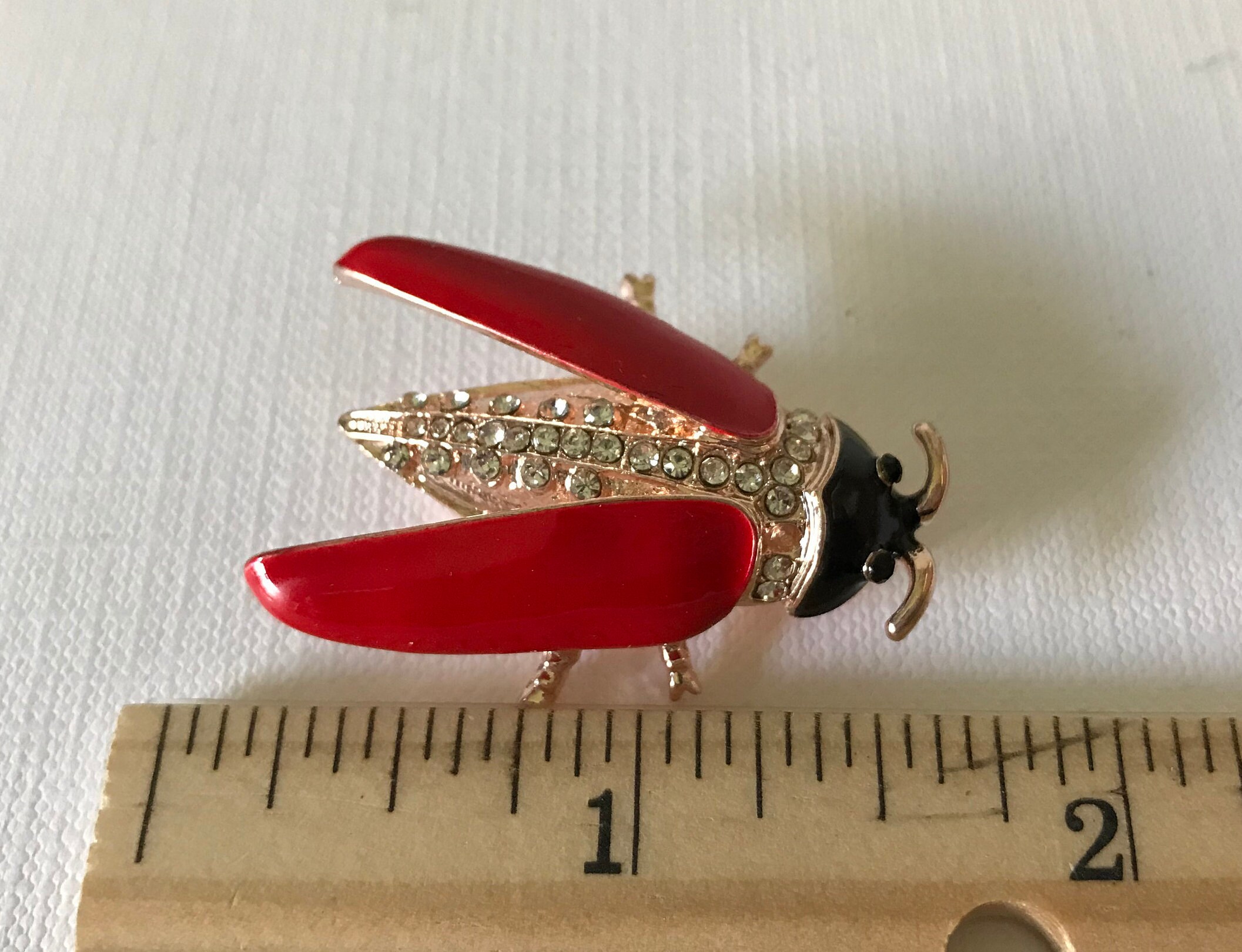 Rhinestone Roach Pin Fly Pin Rhinestone Bug Pin Bug Pin | Etsy