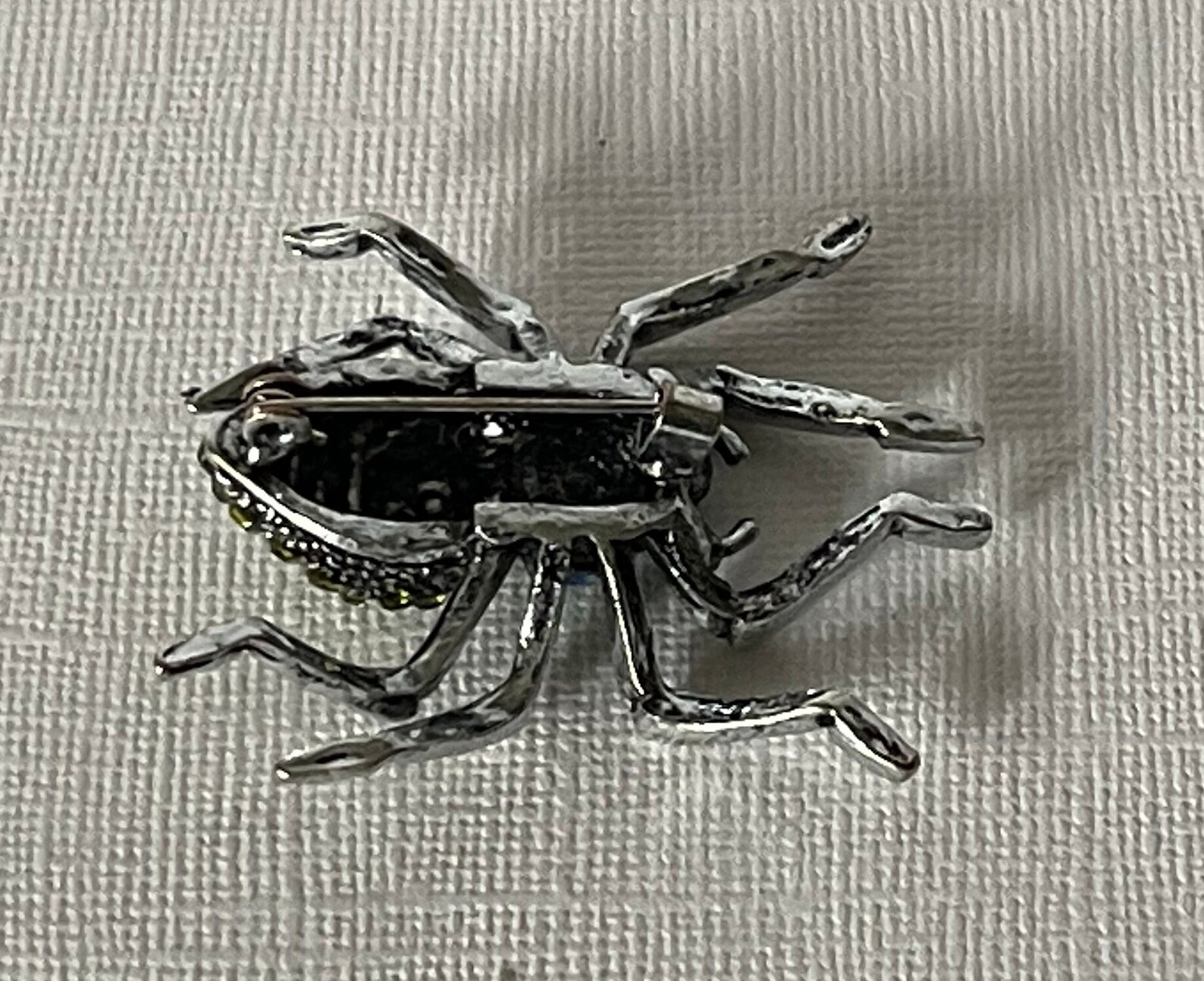 Rhinestone Spider Pin Green Rhinestone Spider Brooch Spider | Etsy