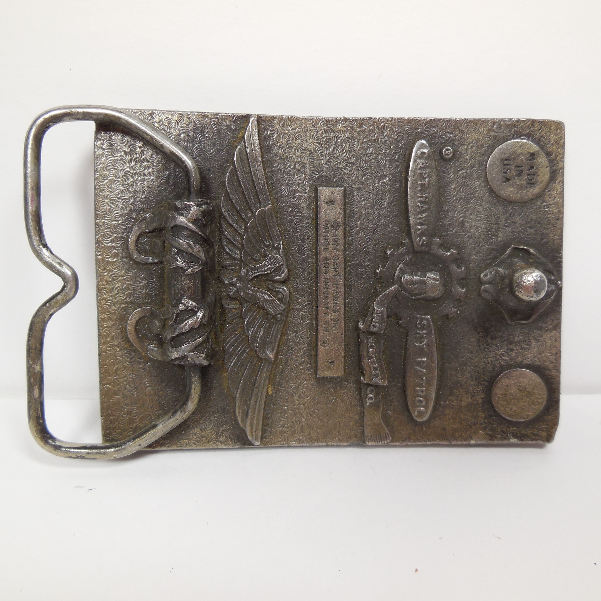 Sharon Interstate Grain SIG Mens Vintage Belt Buckle 1977 - Etsy