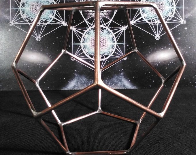 Copper Dodecahedron - Sacred Geometry Meditation Tool - Etsy